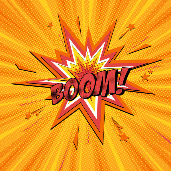 17 Stories Boom - Kunstdrucke ohne Rahmen auf Leinwand | Wayfair.de